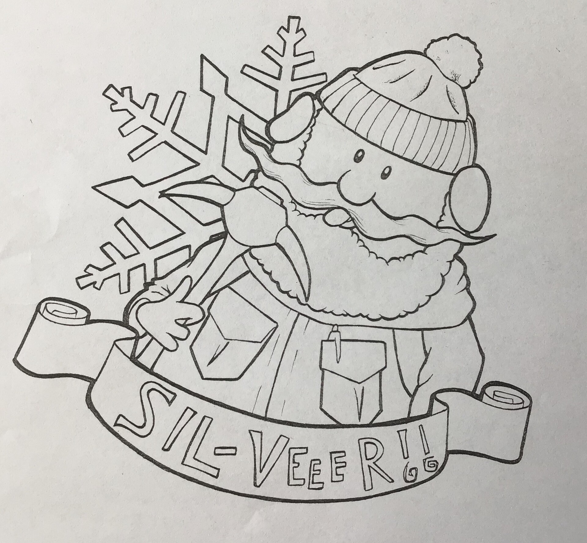 yukon cornelius coloring pages
