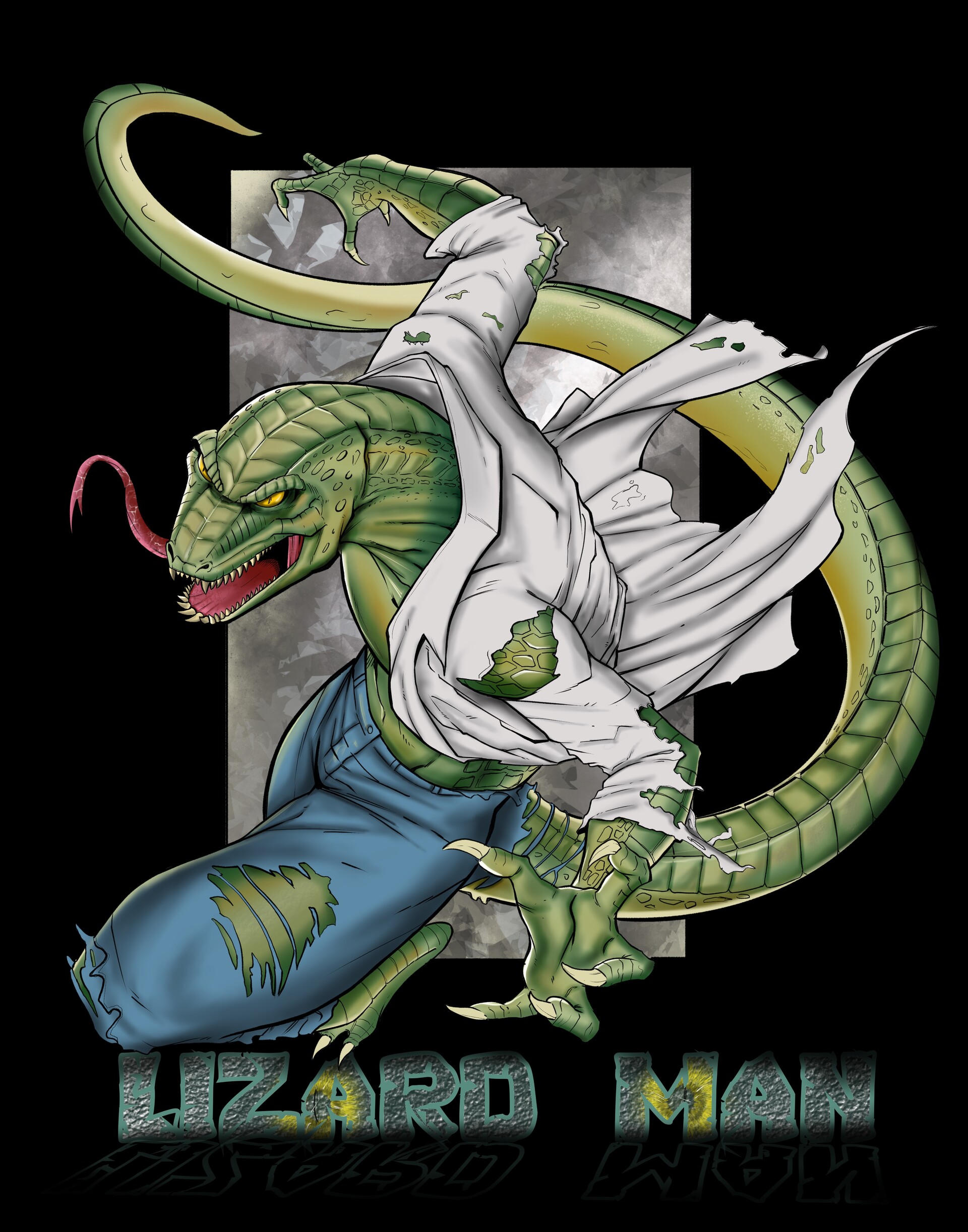 ArtStation - Lizard man