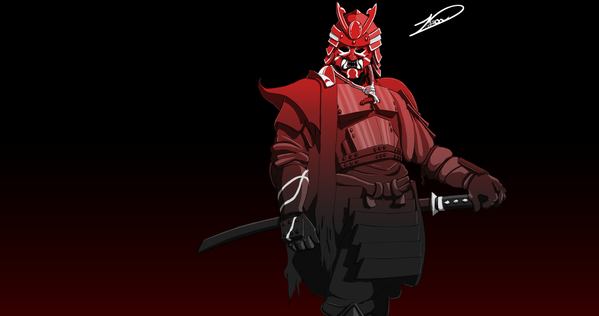 ArtStation - Samurai Sketch
