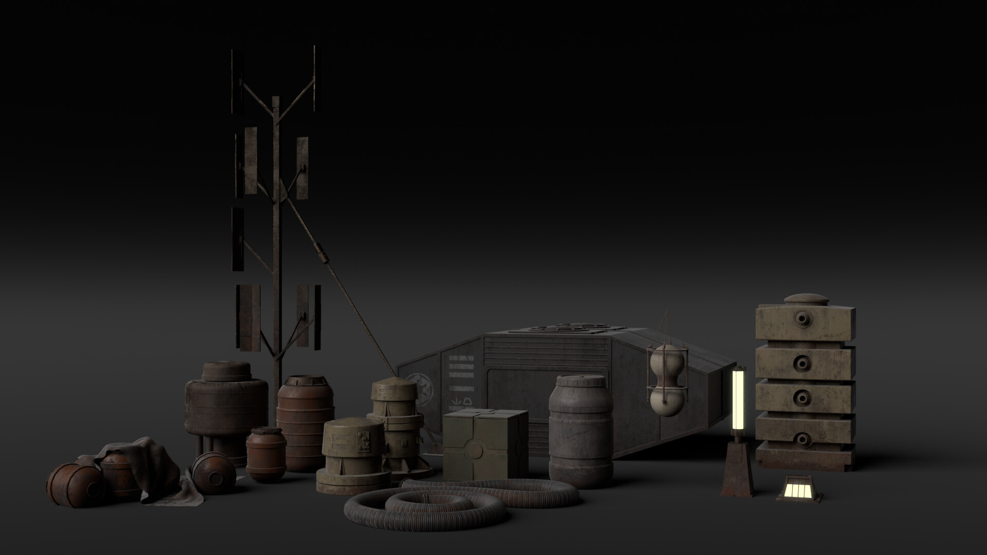 ArtStation - Star Wars Untitled Fan Project - Props