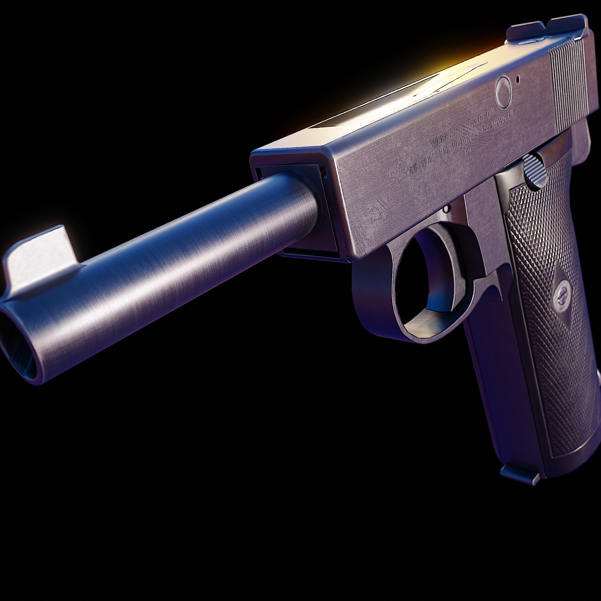 Alexander Kirby - Webley Automatic