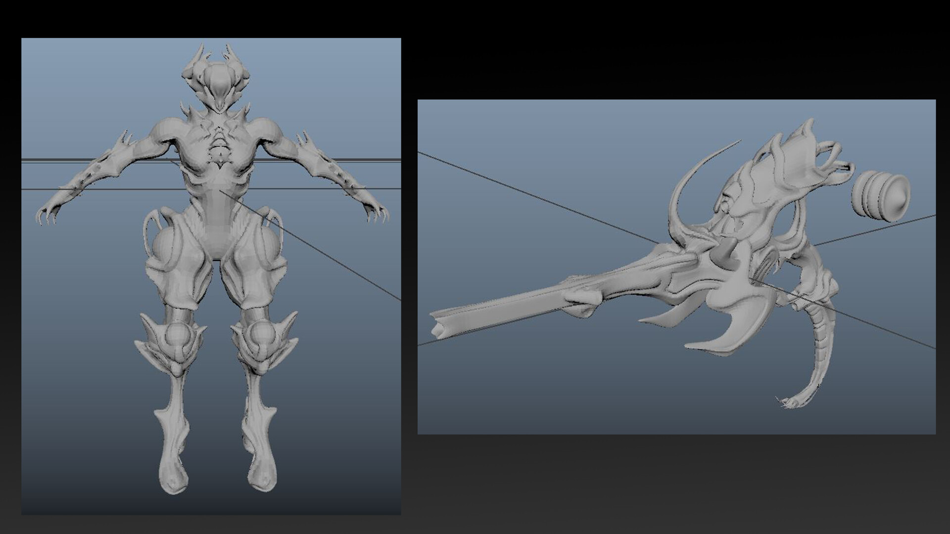 Andy Maldonado - Warframe Inspired Design : Ruina