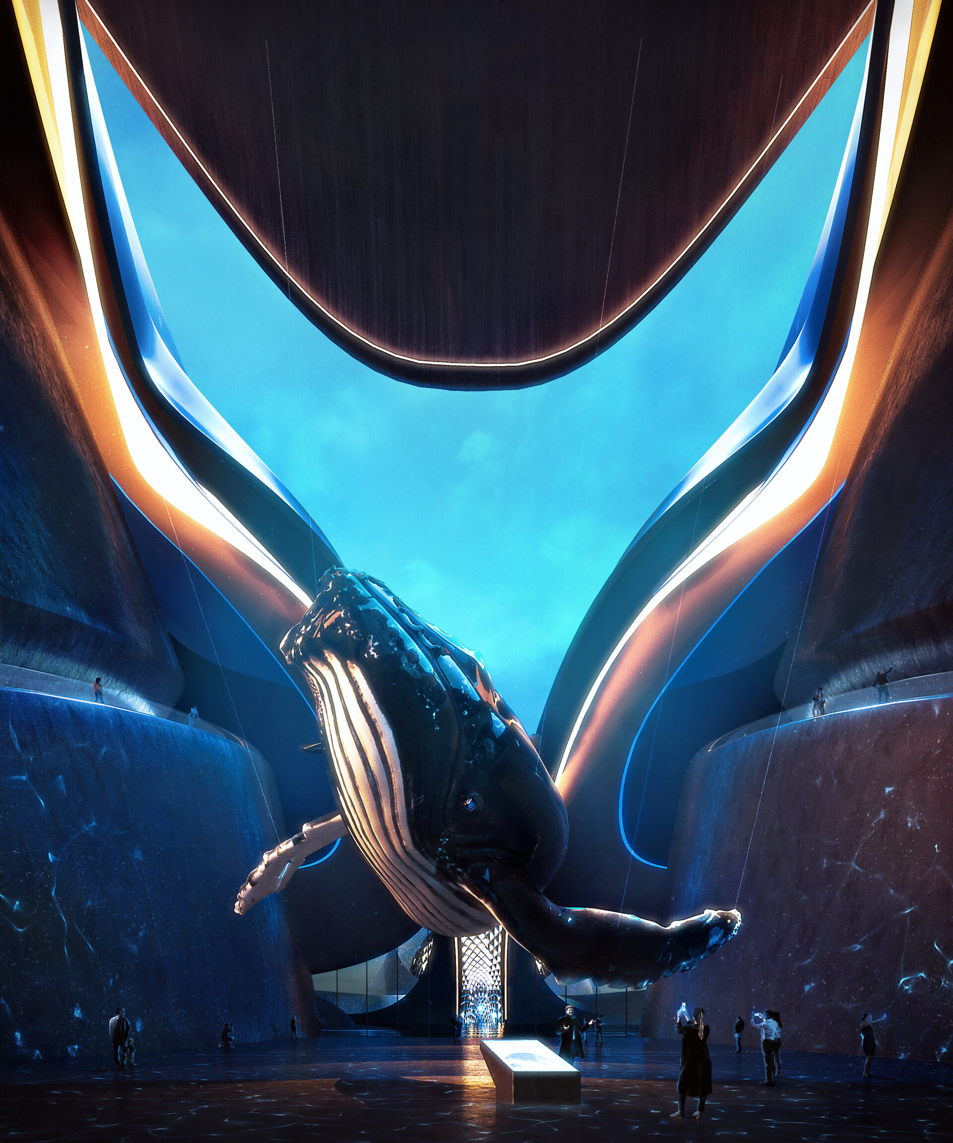 Michael Khoo - Tales of The Titan - Main Atrium // The Whale Museum