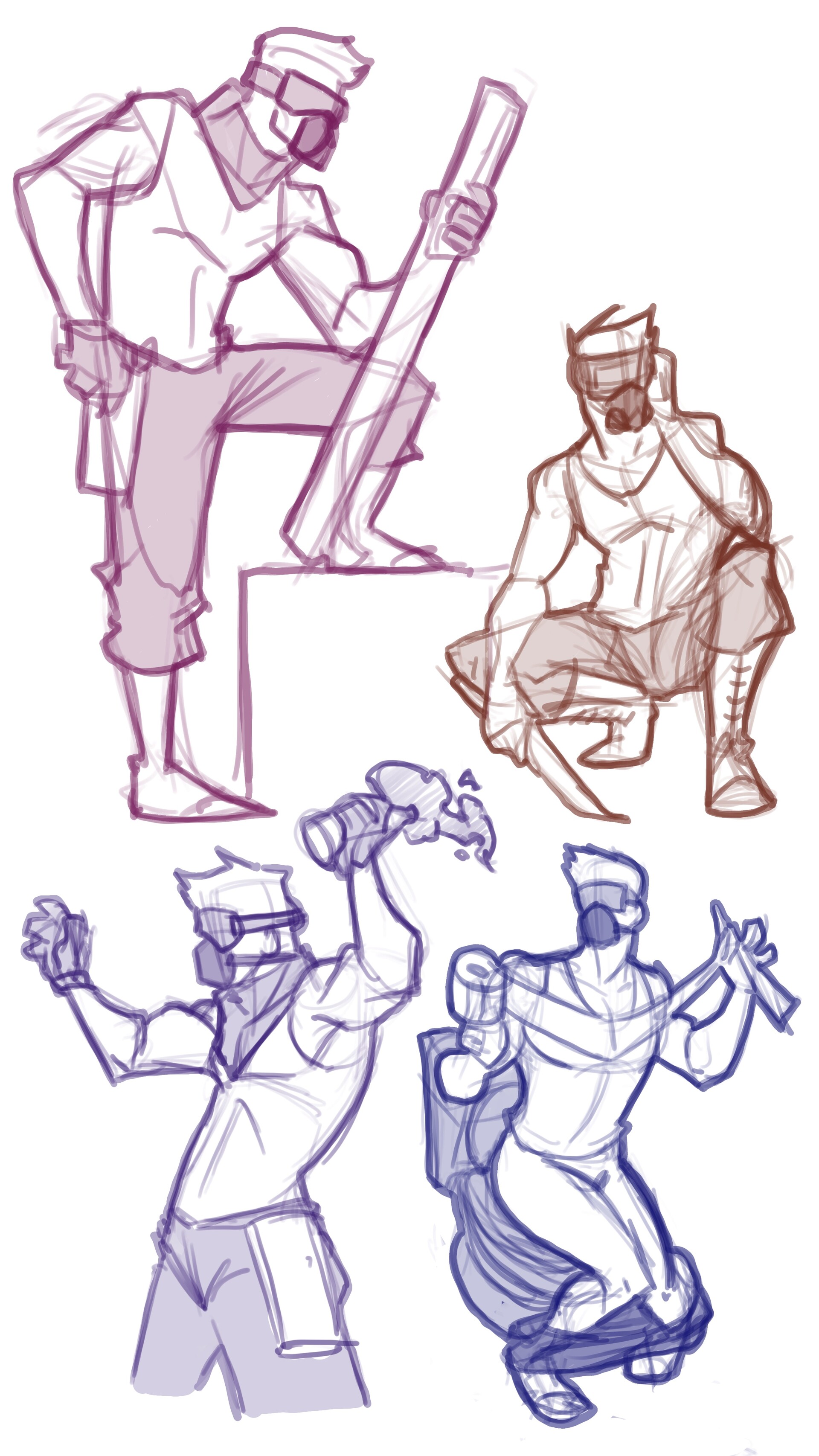 Benjamin Arnold (Ben Arnold Art) - Quick Live Model Sketches