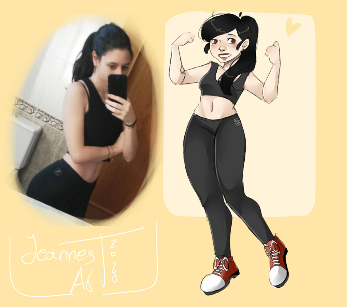 Maya Castañeda - Clothing practise