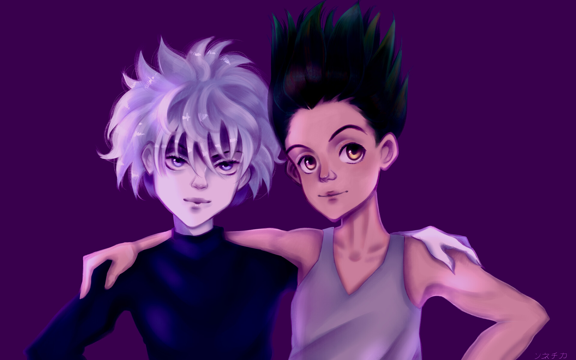 ArtStation - Killua&Gon