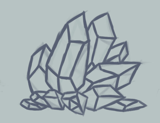 Andrew Delahoy - Crystal Clump