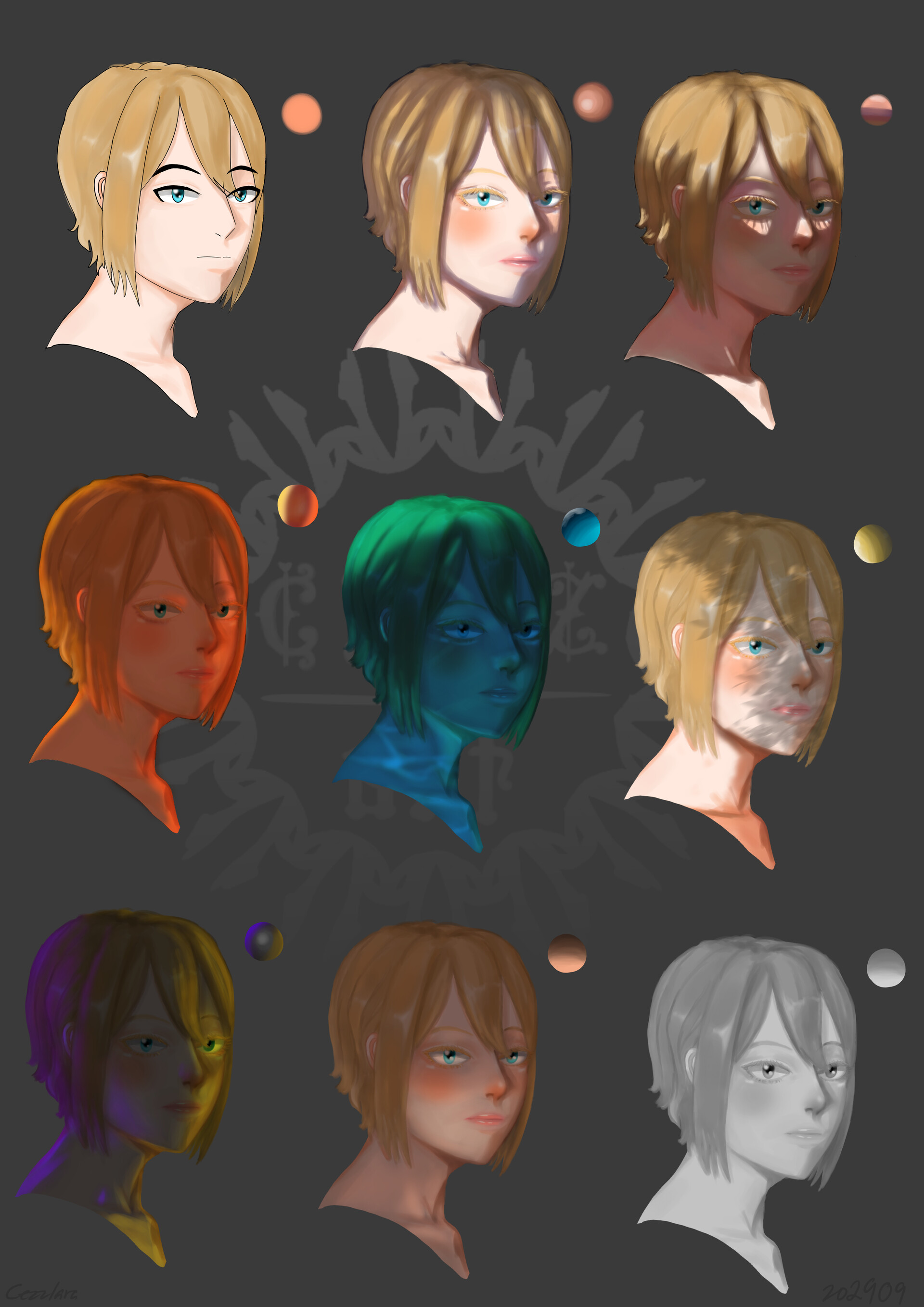 ArtStation - Material Study , Princess Lara