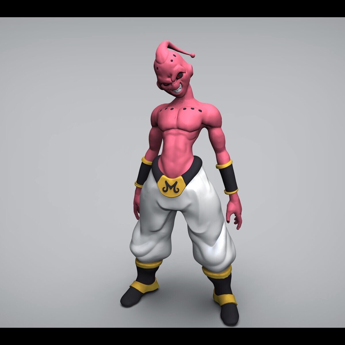 ArtStation - Kid Buu 3d