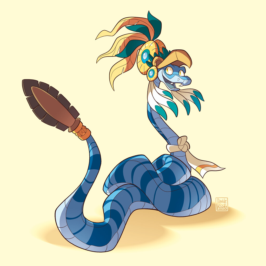 ArtStation - Aztec Warrior