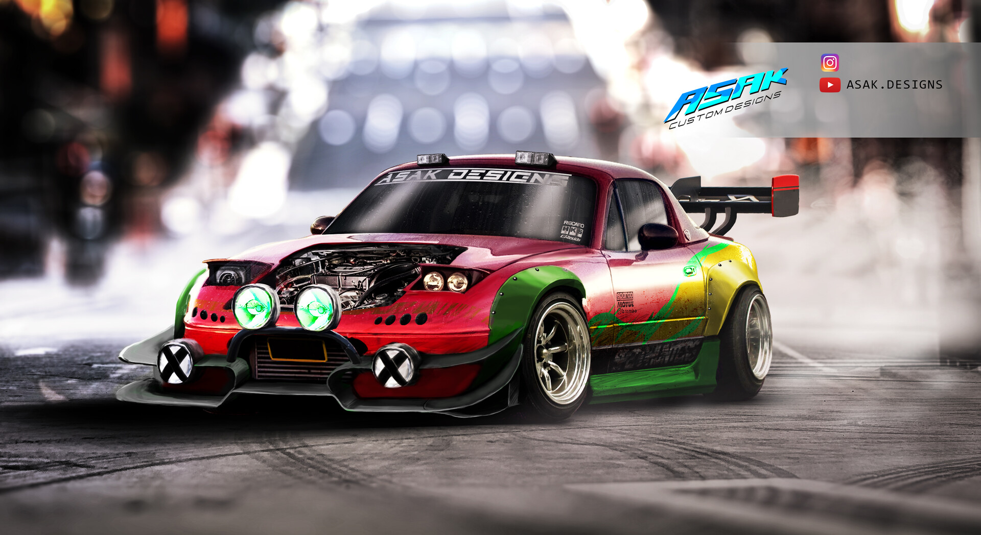 ArtStation - FOR THE MIATA LOVERS OUT THERE..