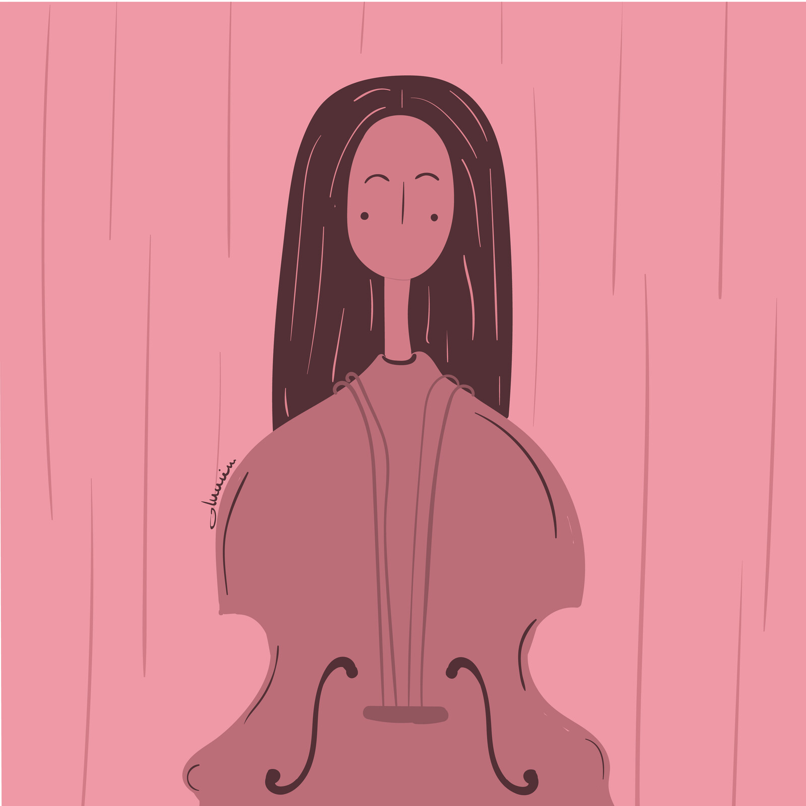 Ana-Maria-Elena Dumitrescu - Portrait of a cello