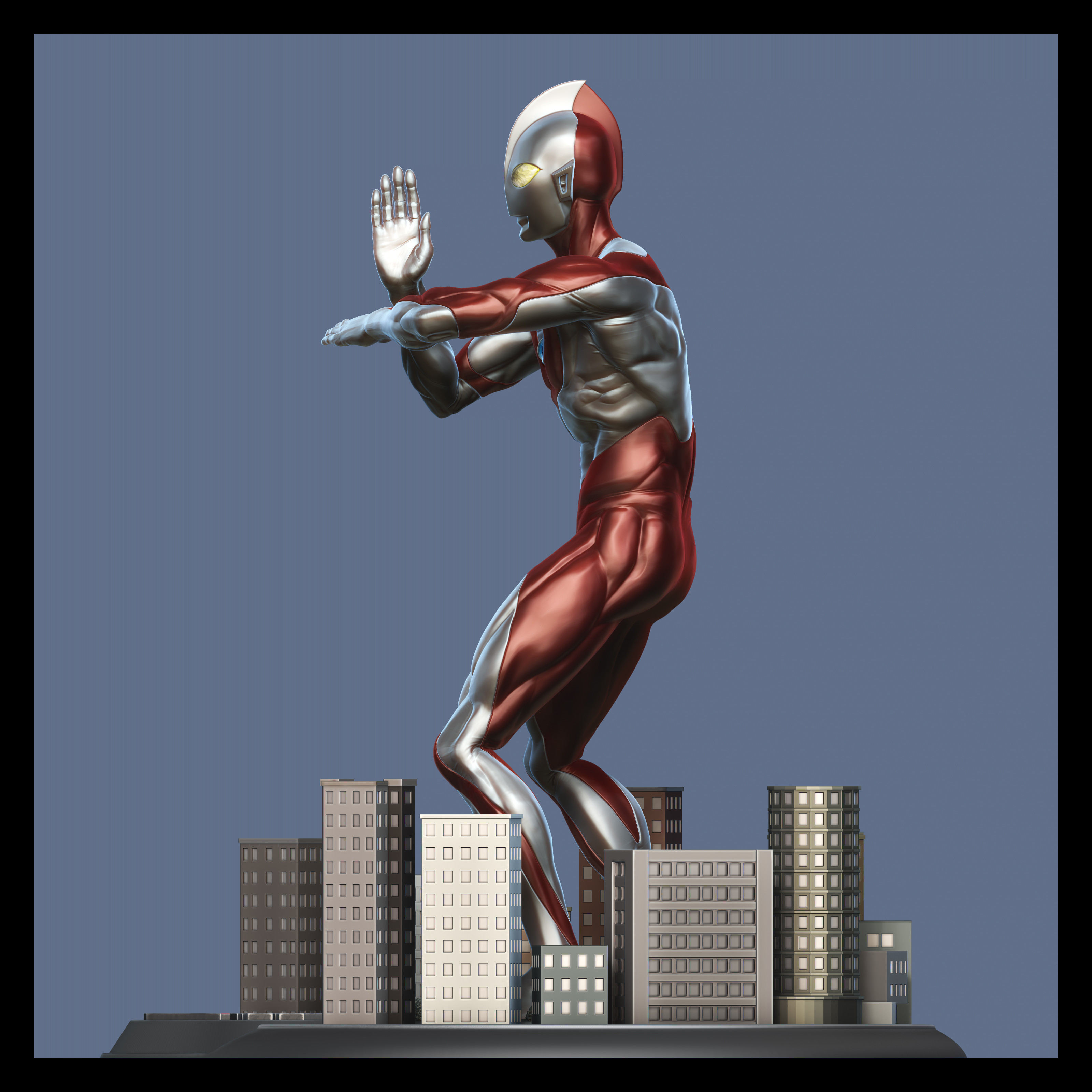 Eugene Geer - Ultraman fan art