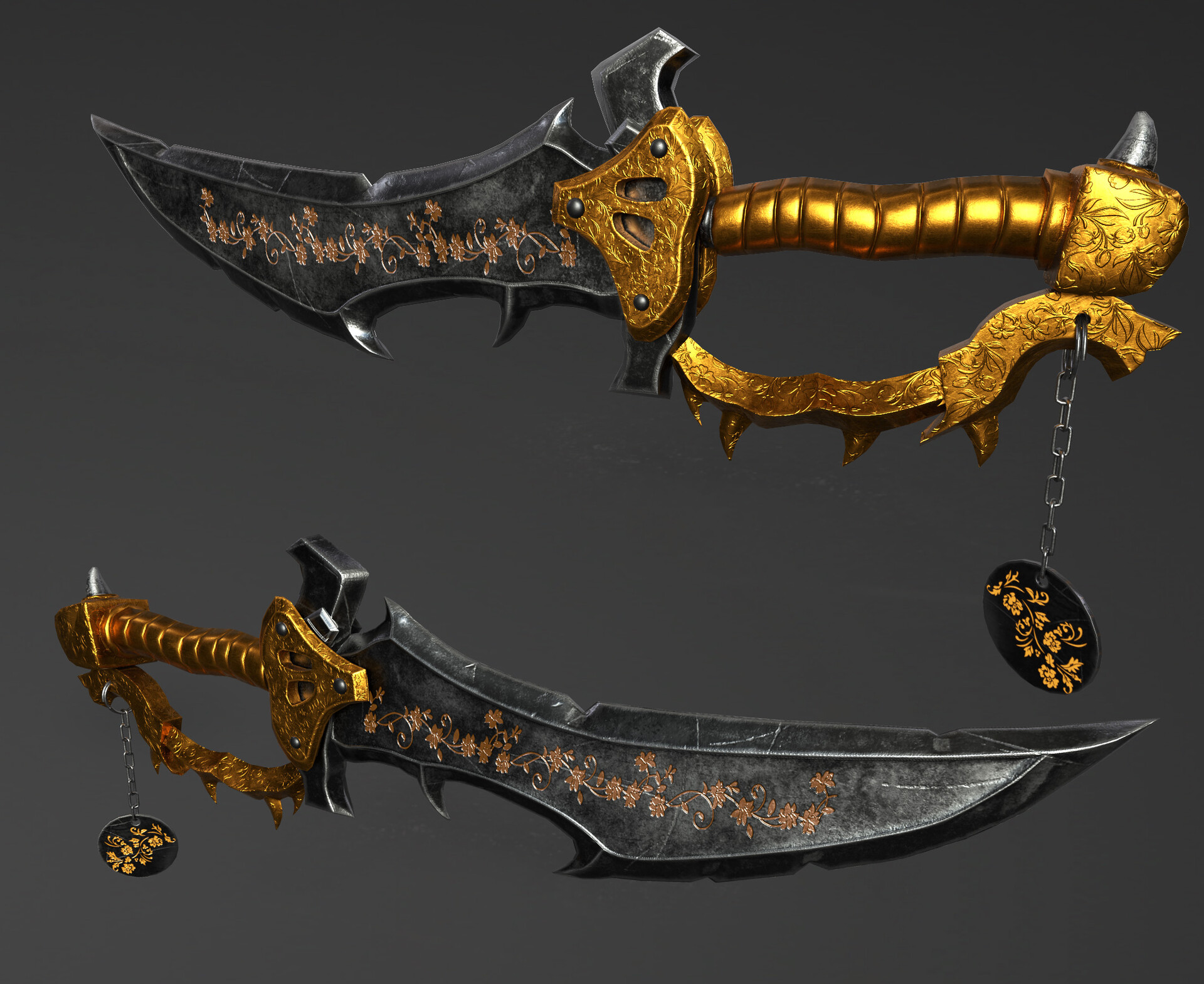 ArtStation - ancient knife