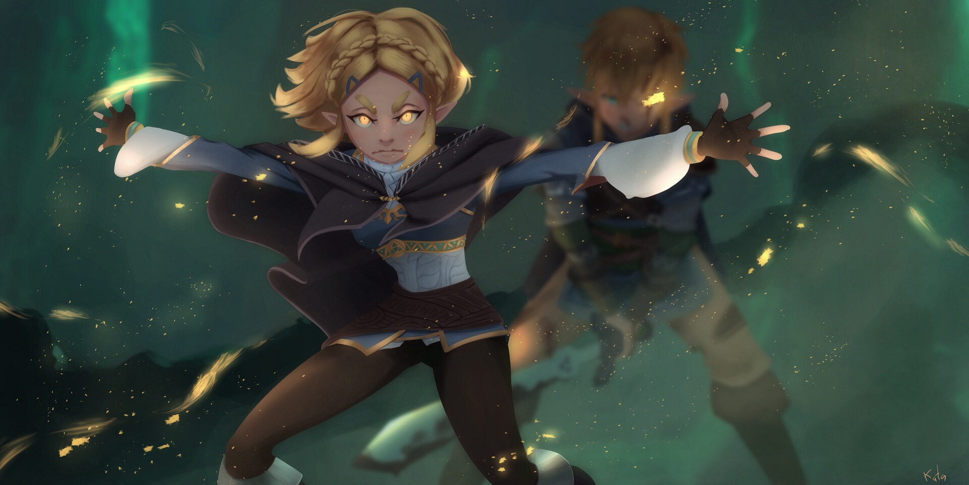 ArtStation - Princess Zelda botw 2