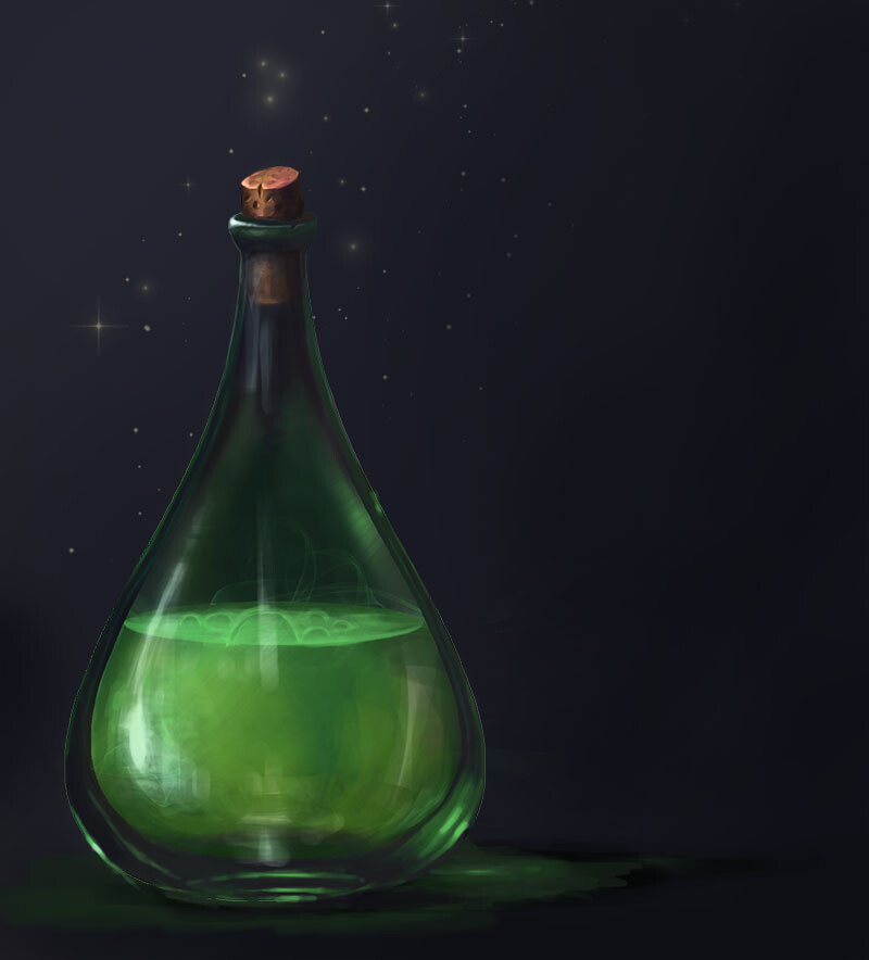 ArtStation - Magic bottle