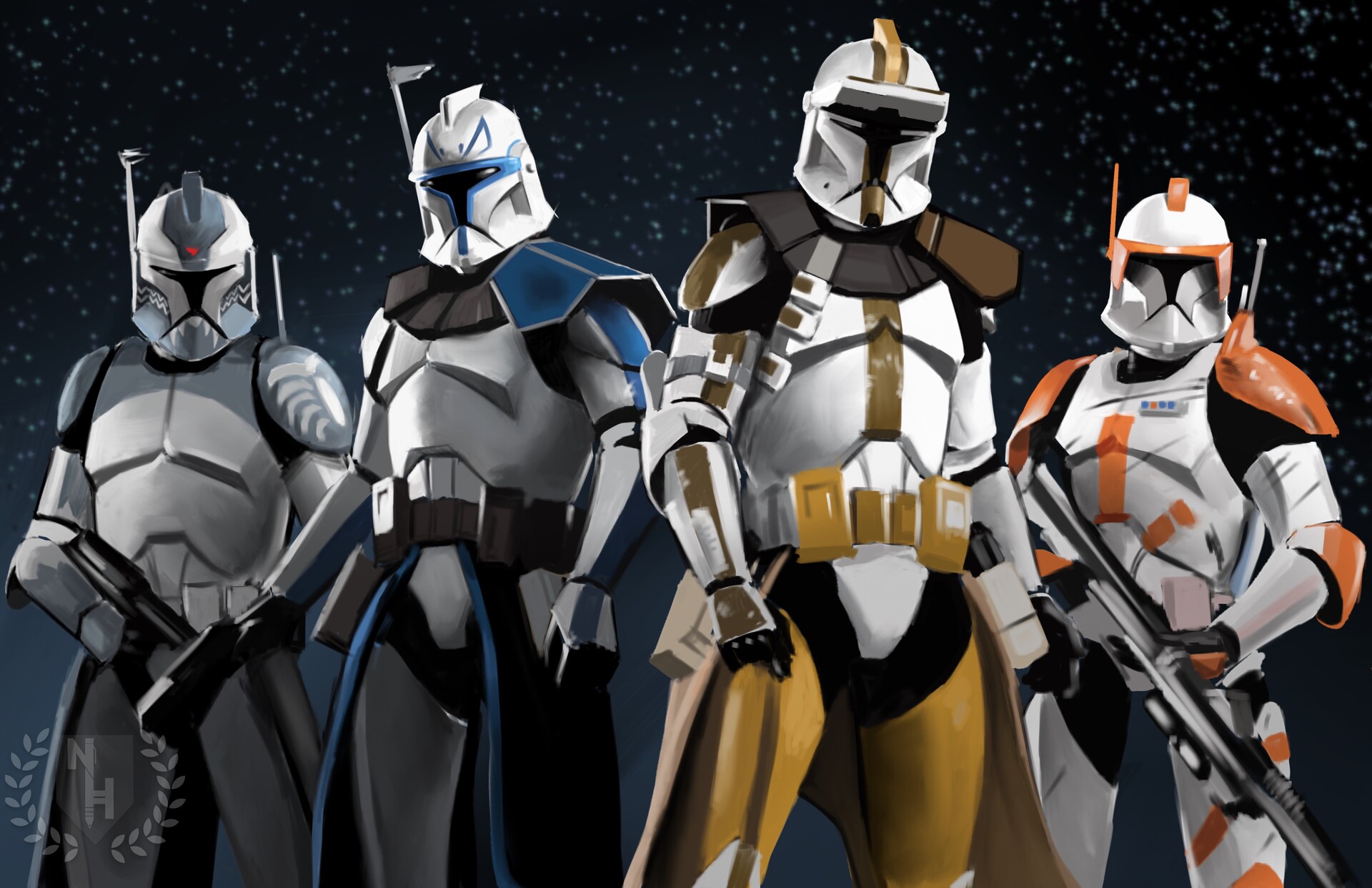 ArtStation - Clone Troopers