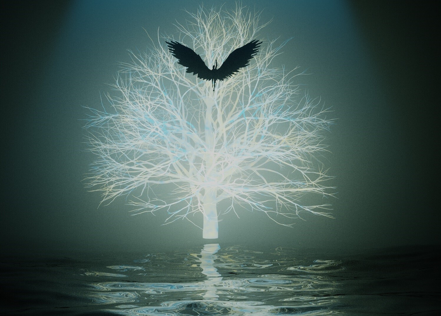 ArtStation - Ascending of fallen angel