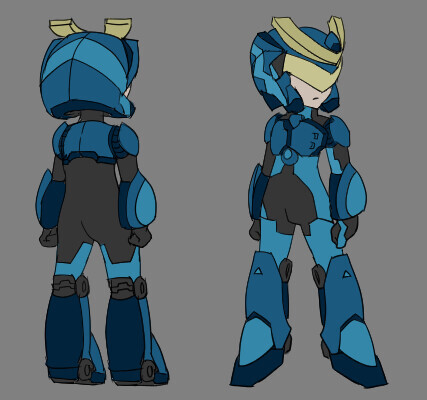 Neko Road - Combatron Concept Art