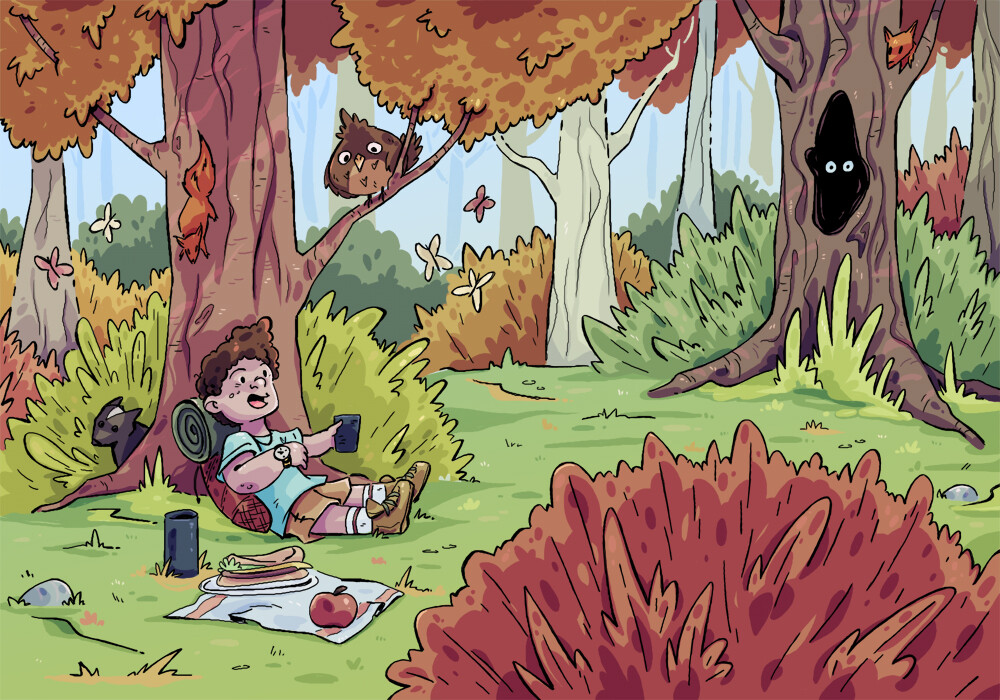 ArtStation - Forest explorer