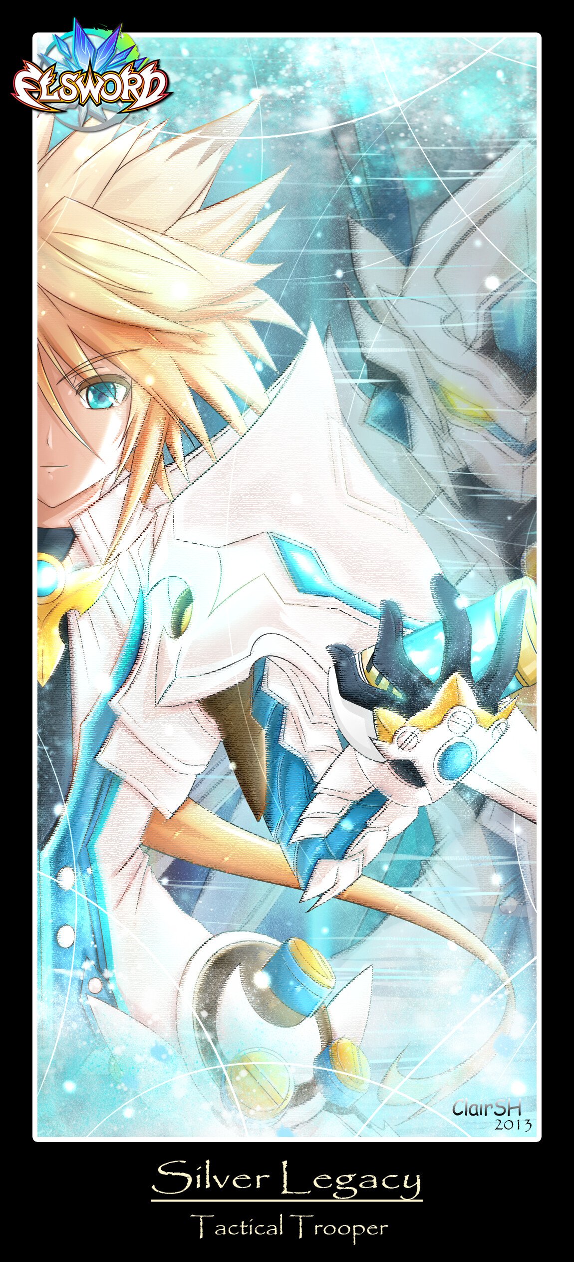 Elsword Raven Veteran Commander Drawing