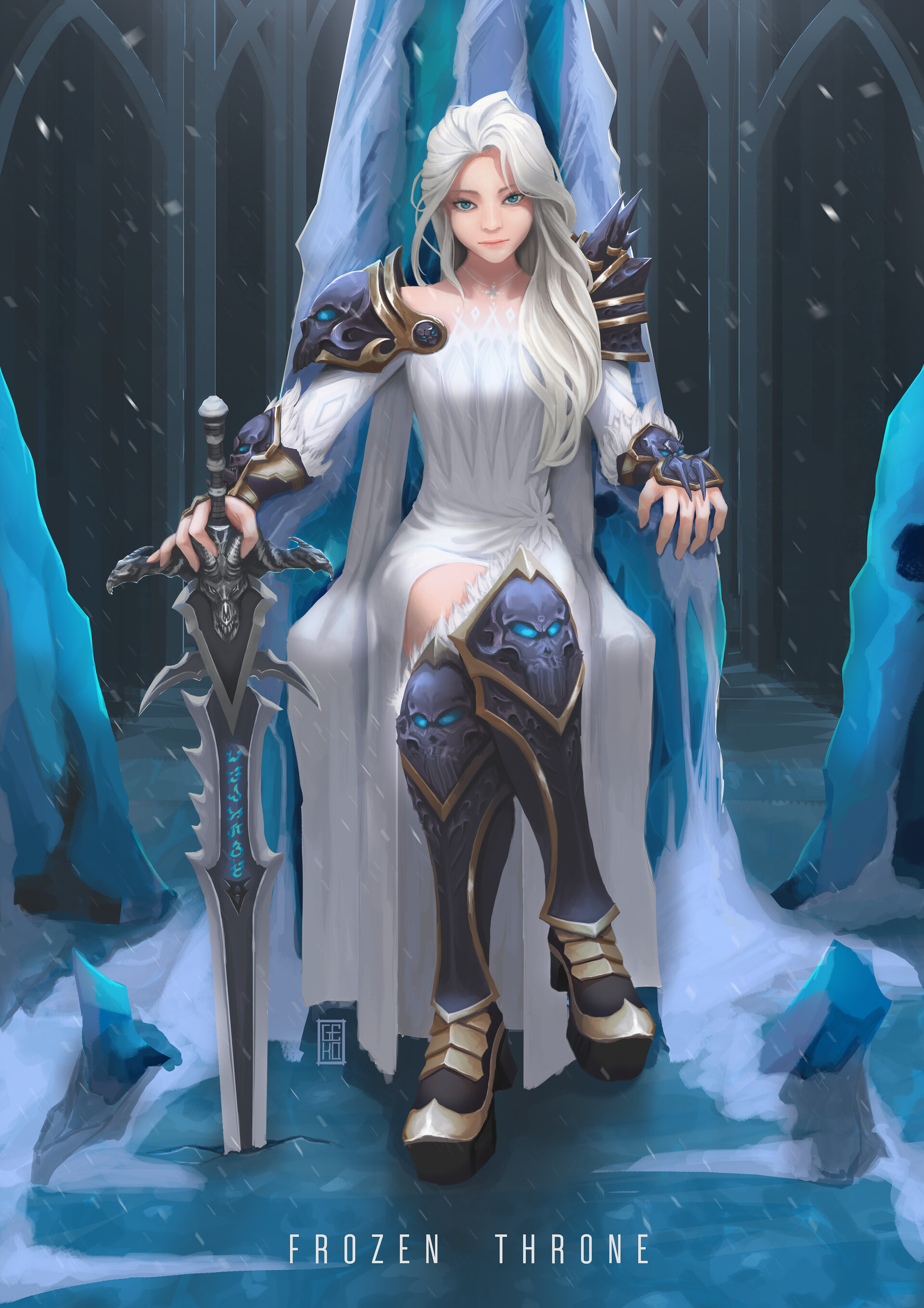 ArtStation - Frozen Throne