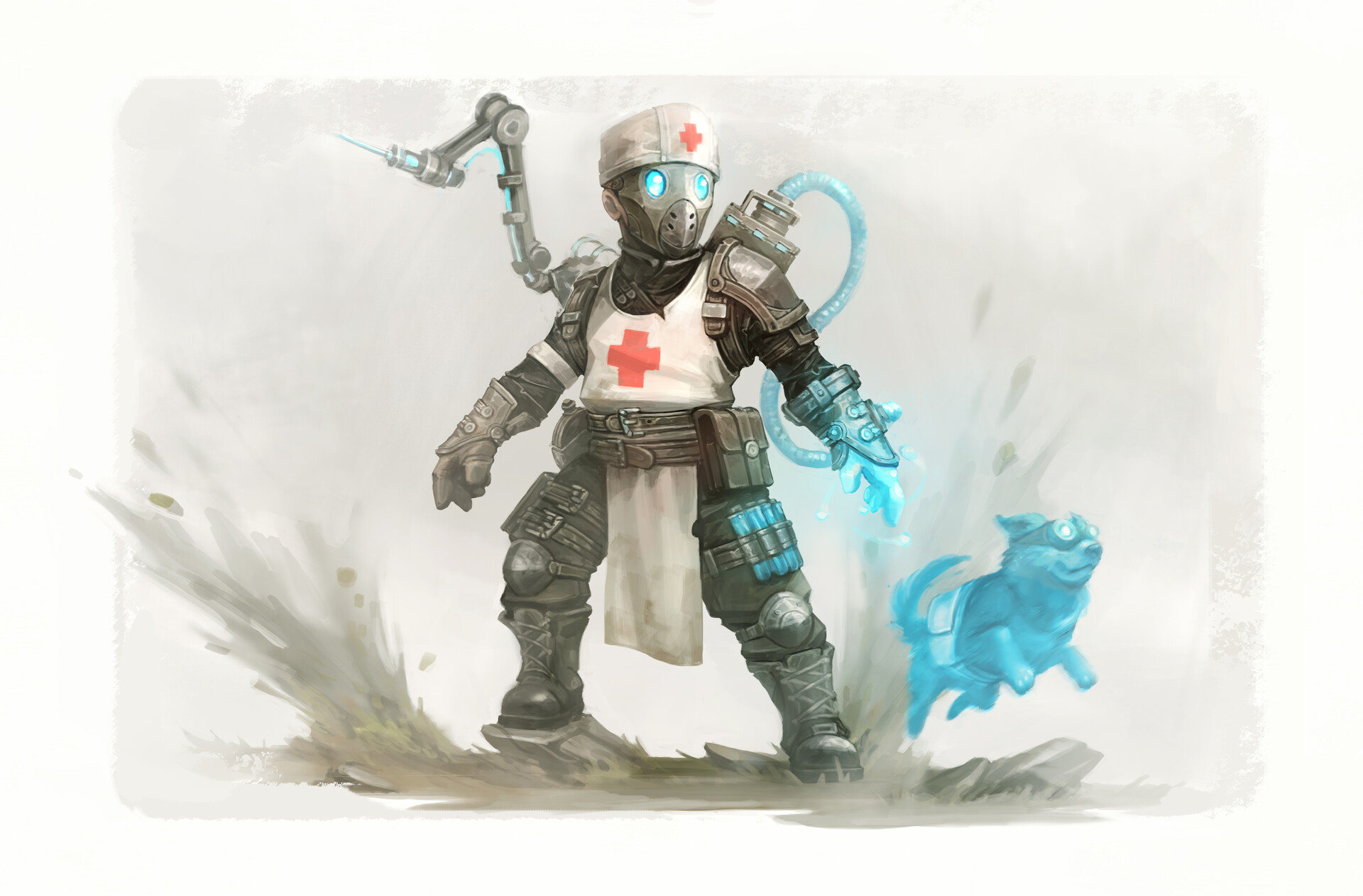 Frontline Medic by Yasen Stoilov : r/ImaginaryMedical