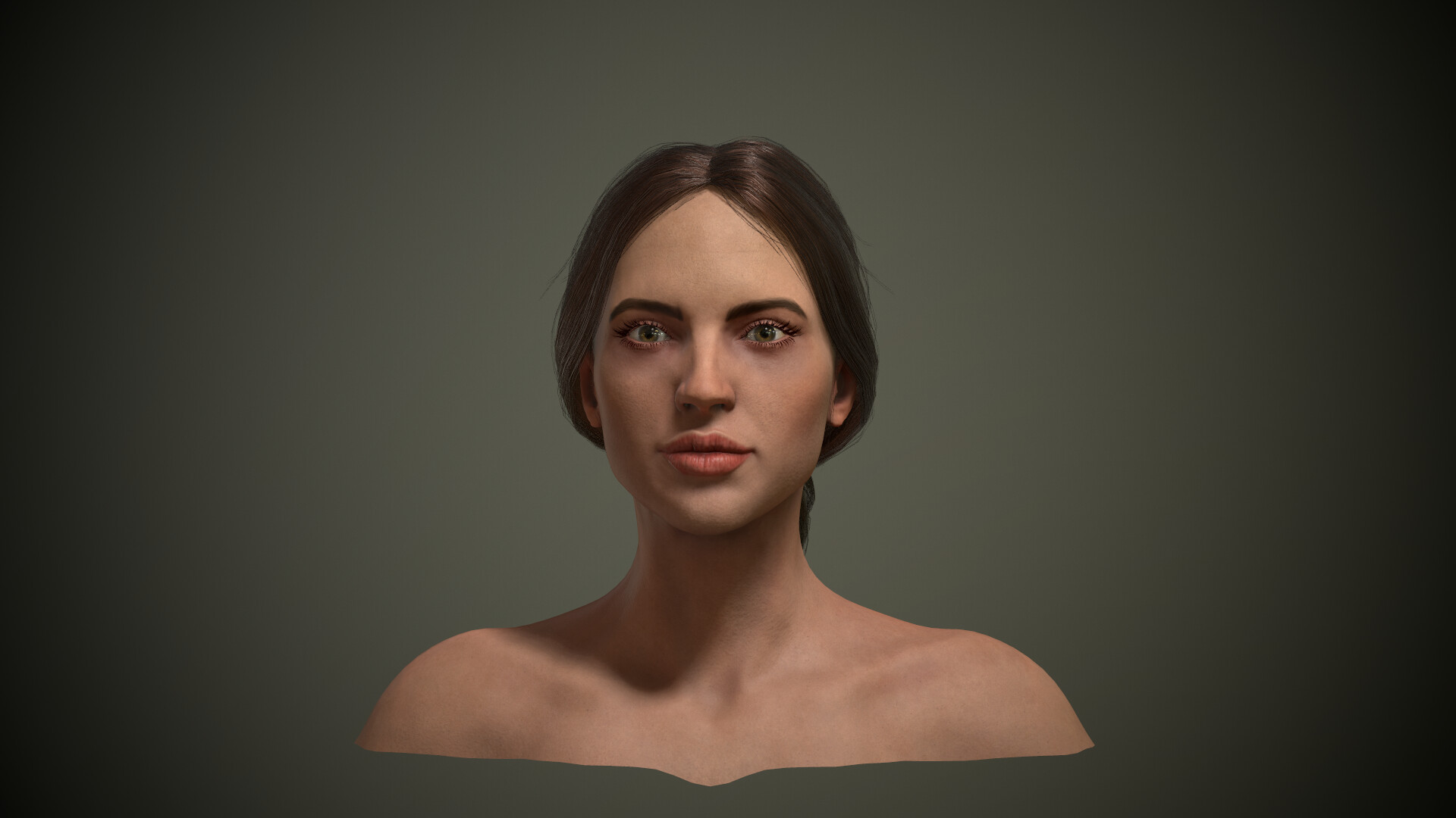 ArtStation - Real-time female head