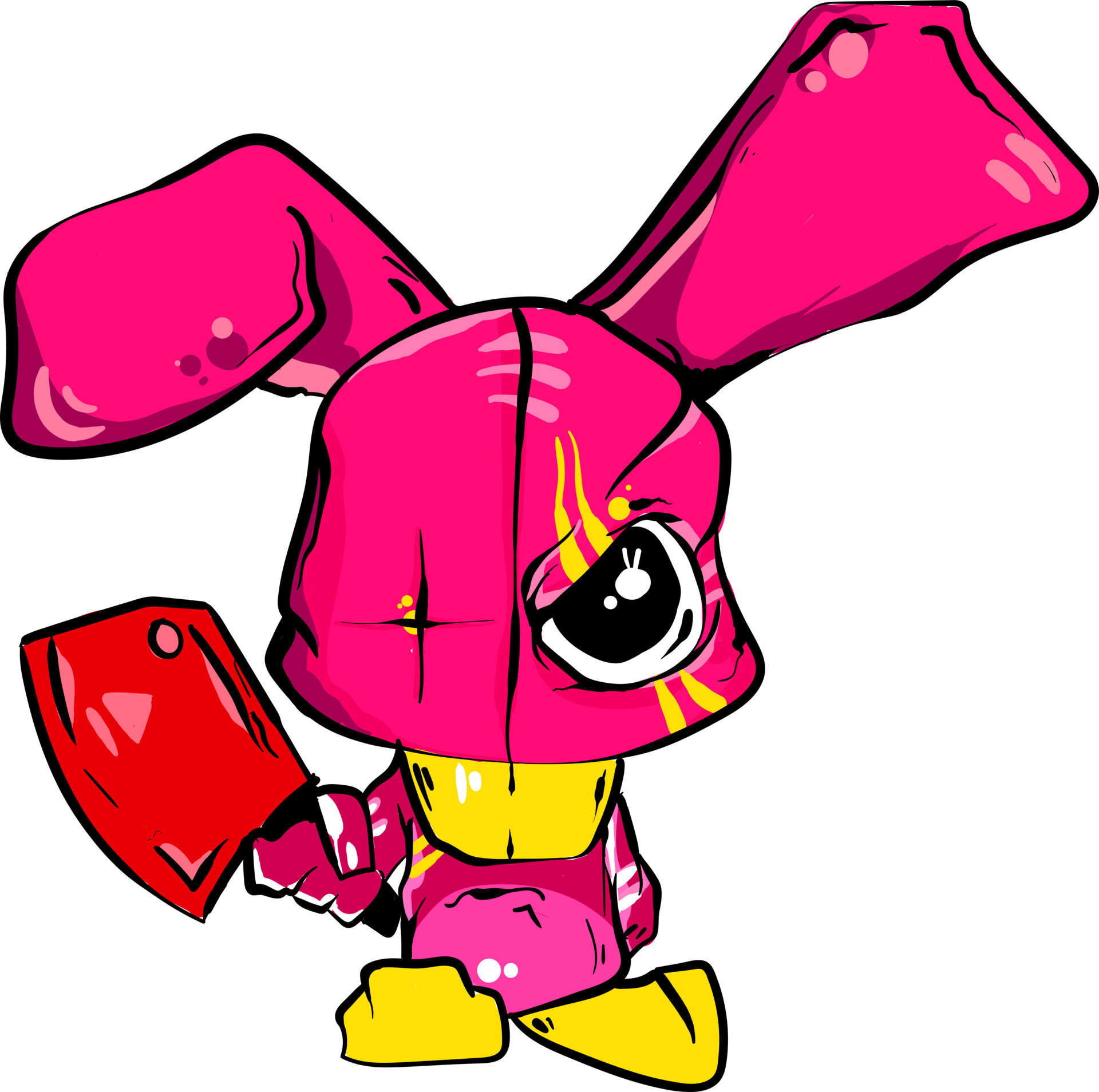 ArtStation - Angry bunny