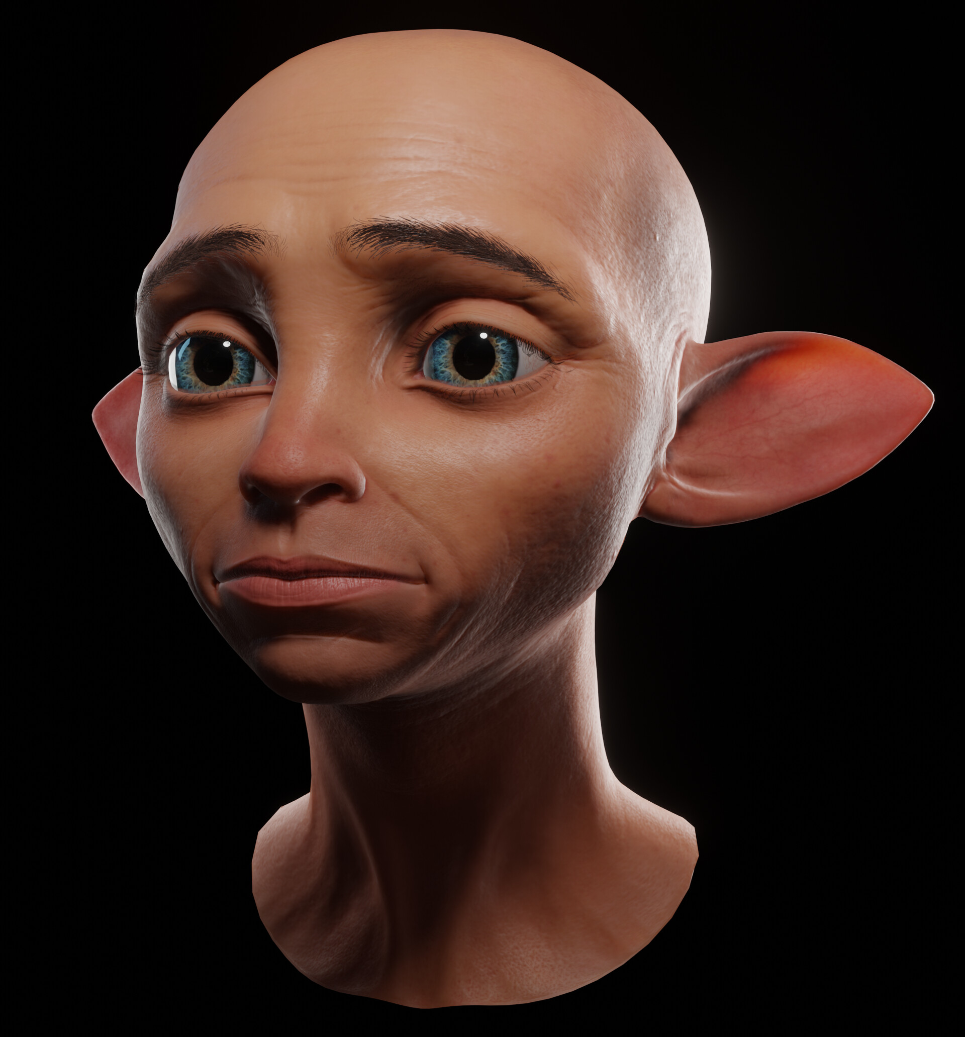 ArtStation - Gelfling character revisited