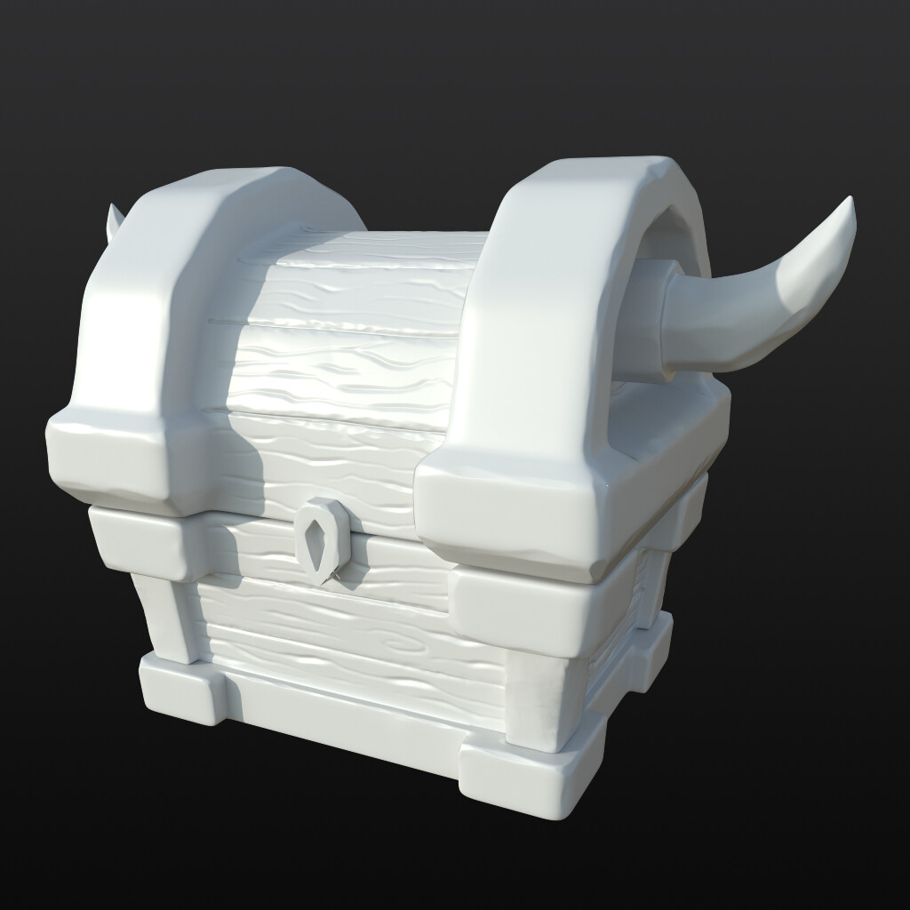 ArtStation - Stylized Chest