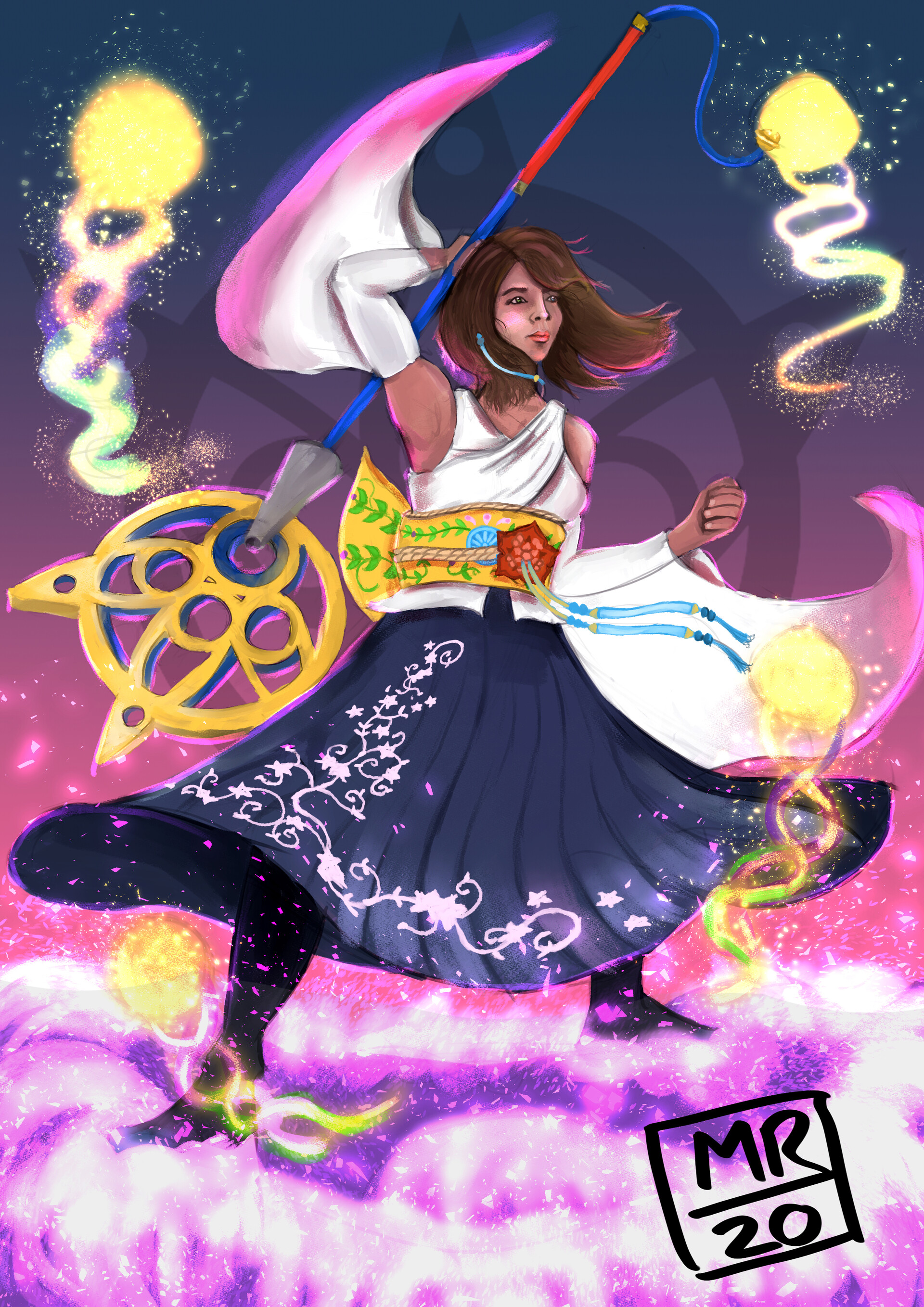 ArtStation - Yuna - Final Fantasy Character Design May 2020