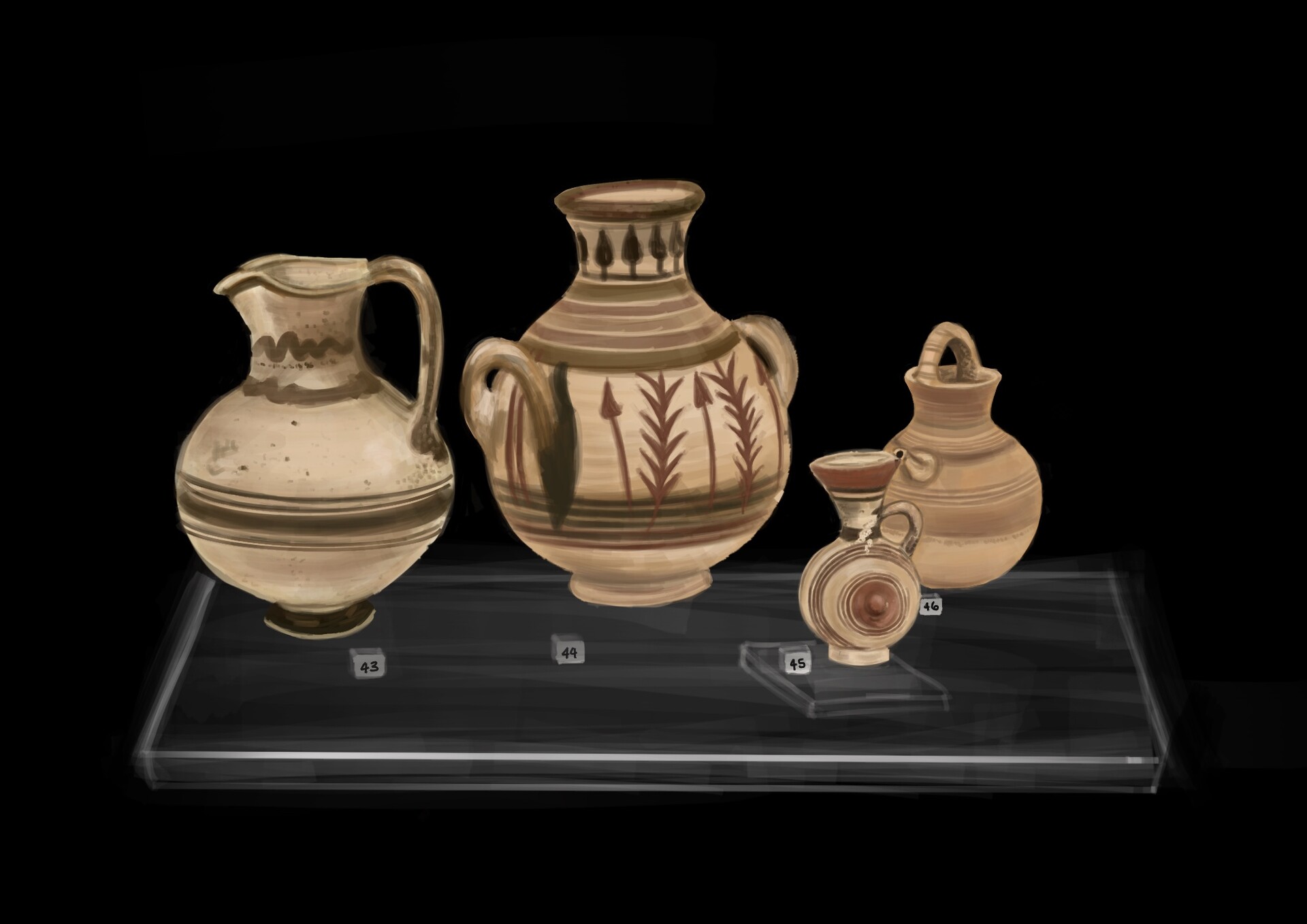 ArtStation - Ashmolean Museum Exhibit Observational Study