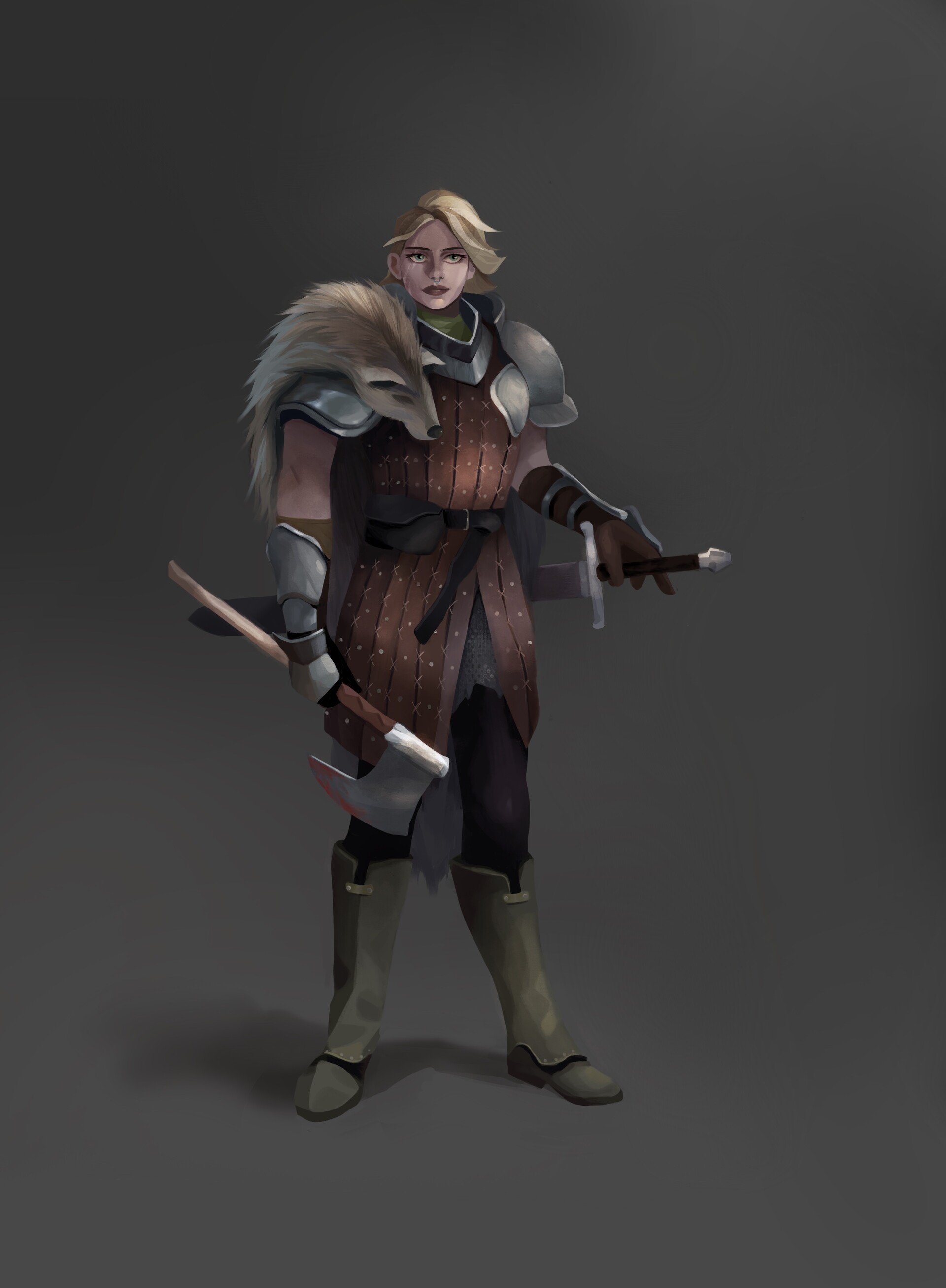 ArtStation - Medieval Warrior