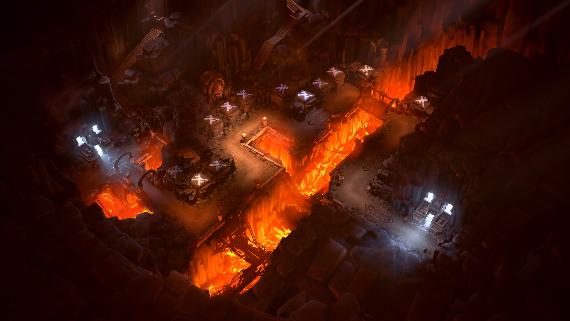 ArtStation - UE4 Top-down Tower Defence game relight.