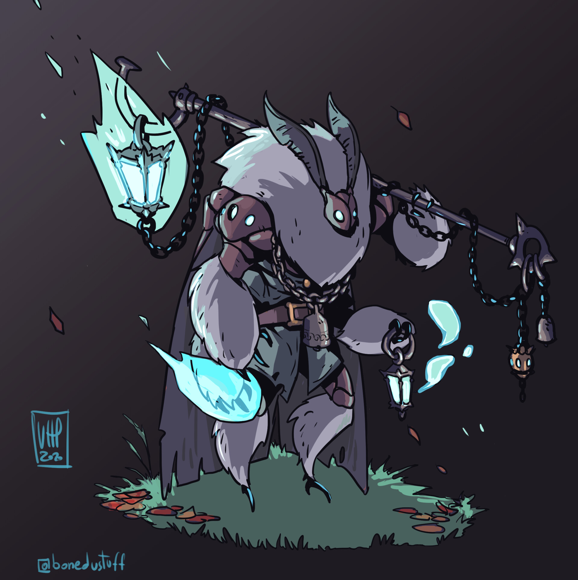 ArtStation - Moth psychopomp