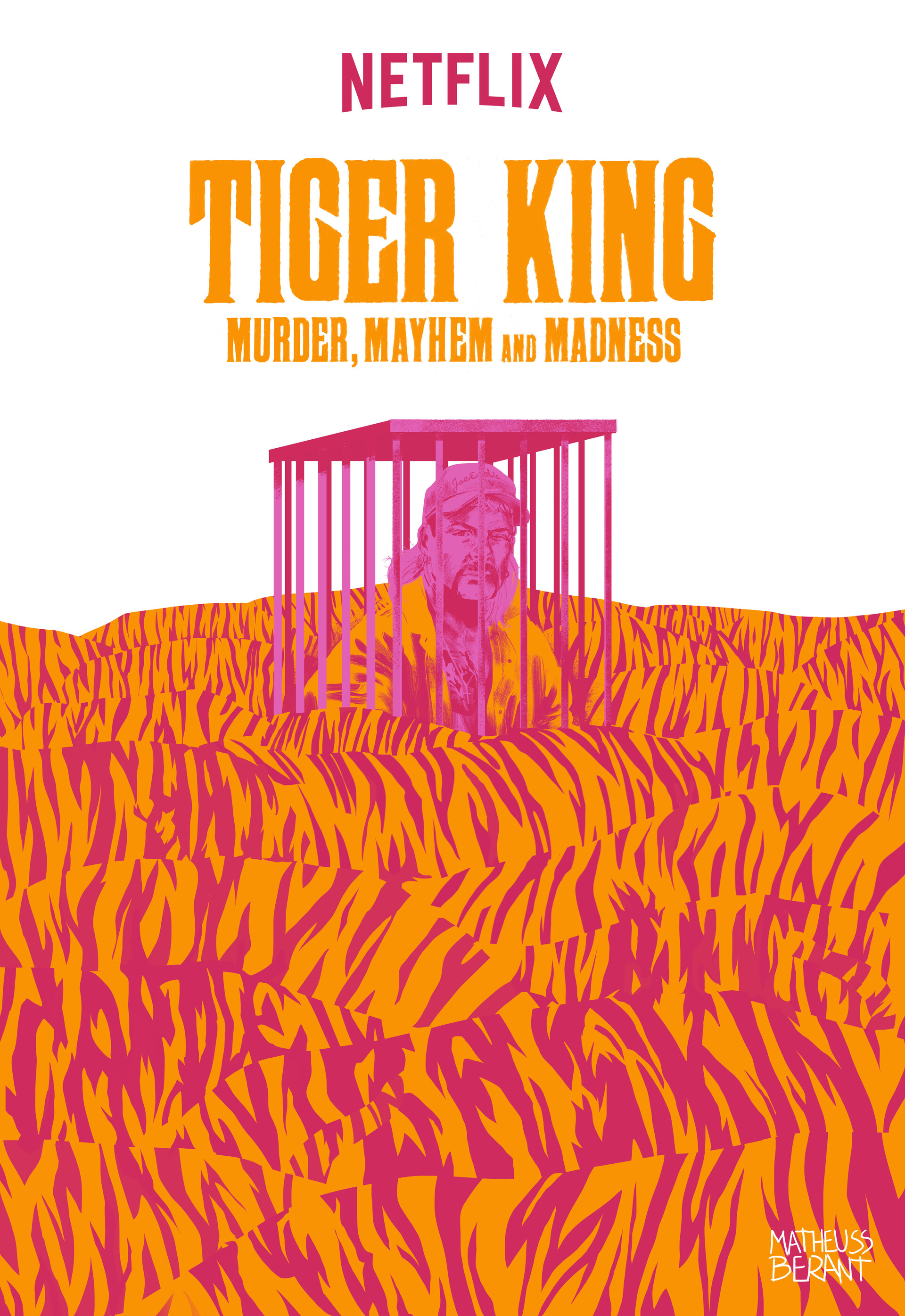 ArtStation - TIGER KING - Fanart Poster