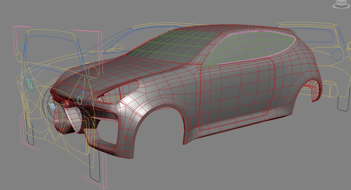 ArtStation - Car Modeling
