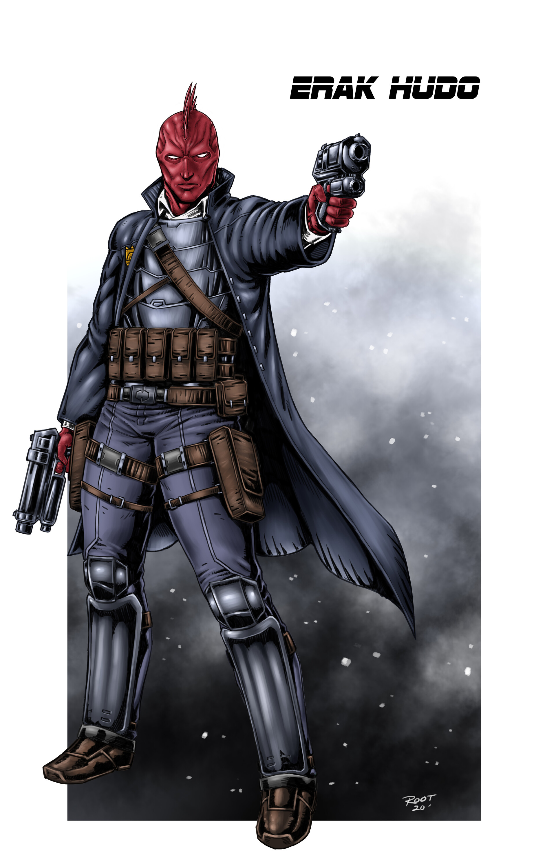 ArtStation - Erak Hudo character