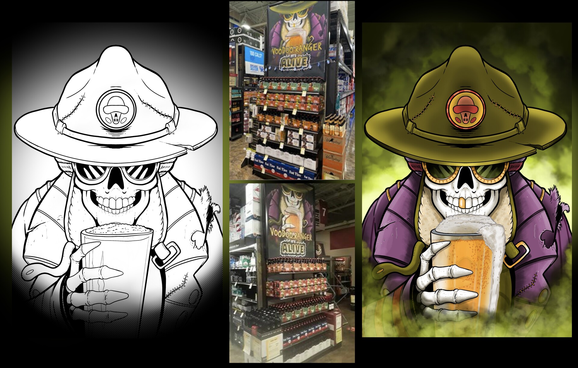 ArtStation - Voodoo Ranger it’s alive process
