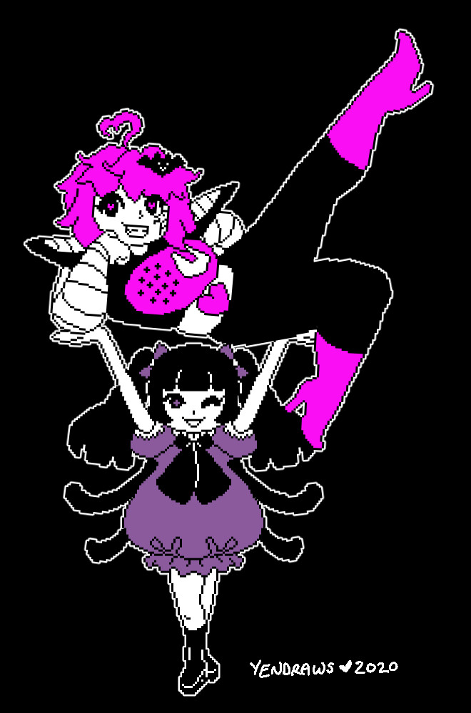 ArtStation - Undertale (Streaming overlay art)