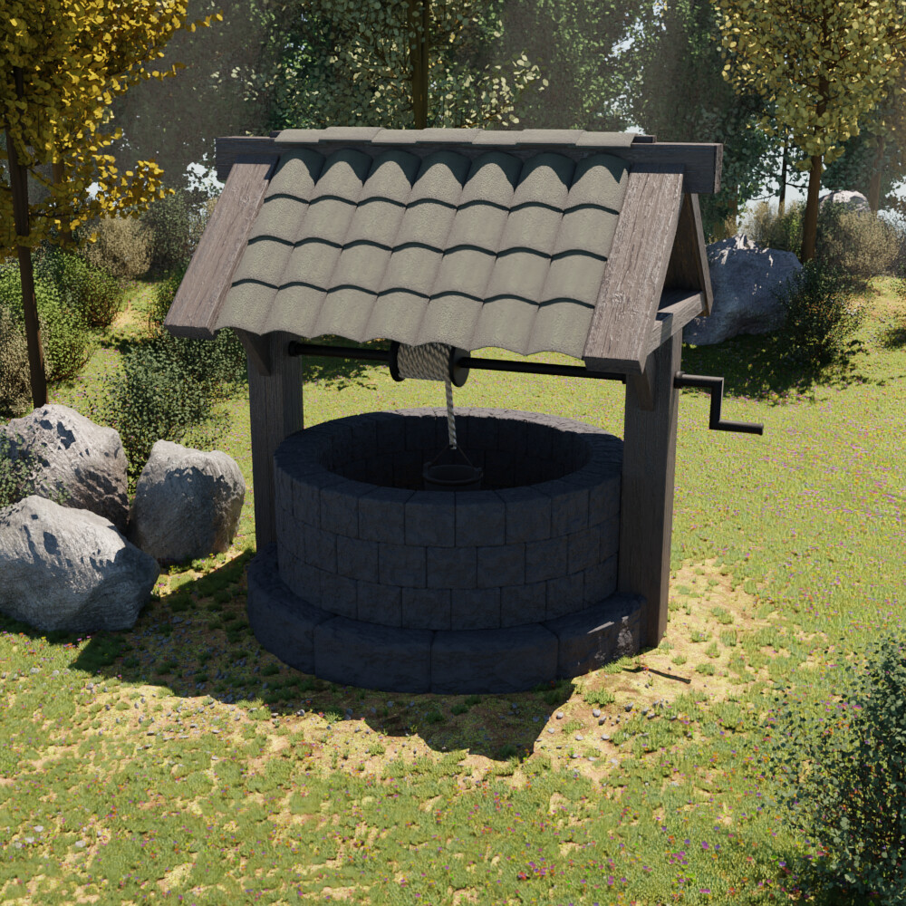 ArtStation - Water Well