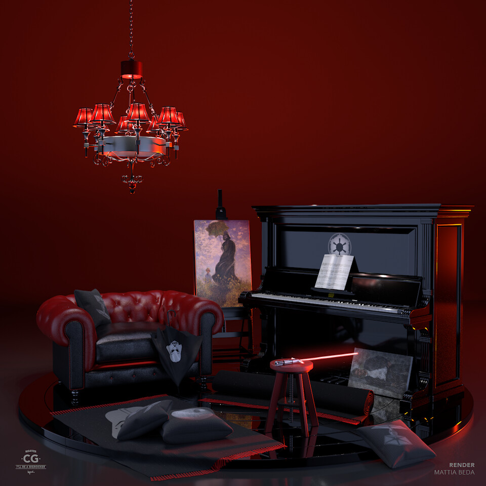 ArtStation - Kylo Ren Room