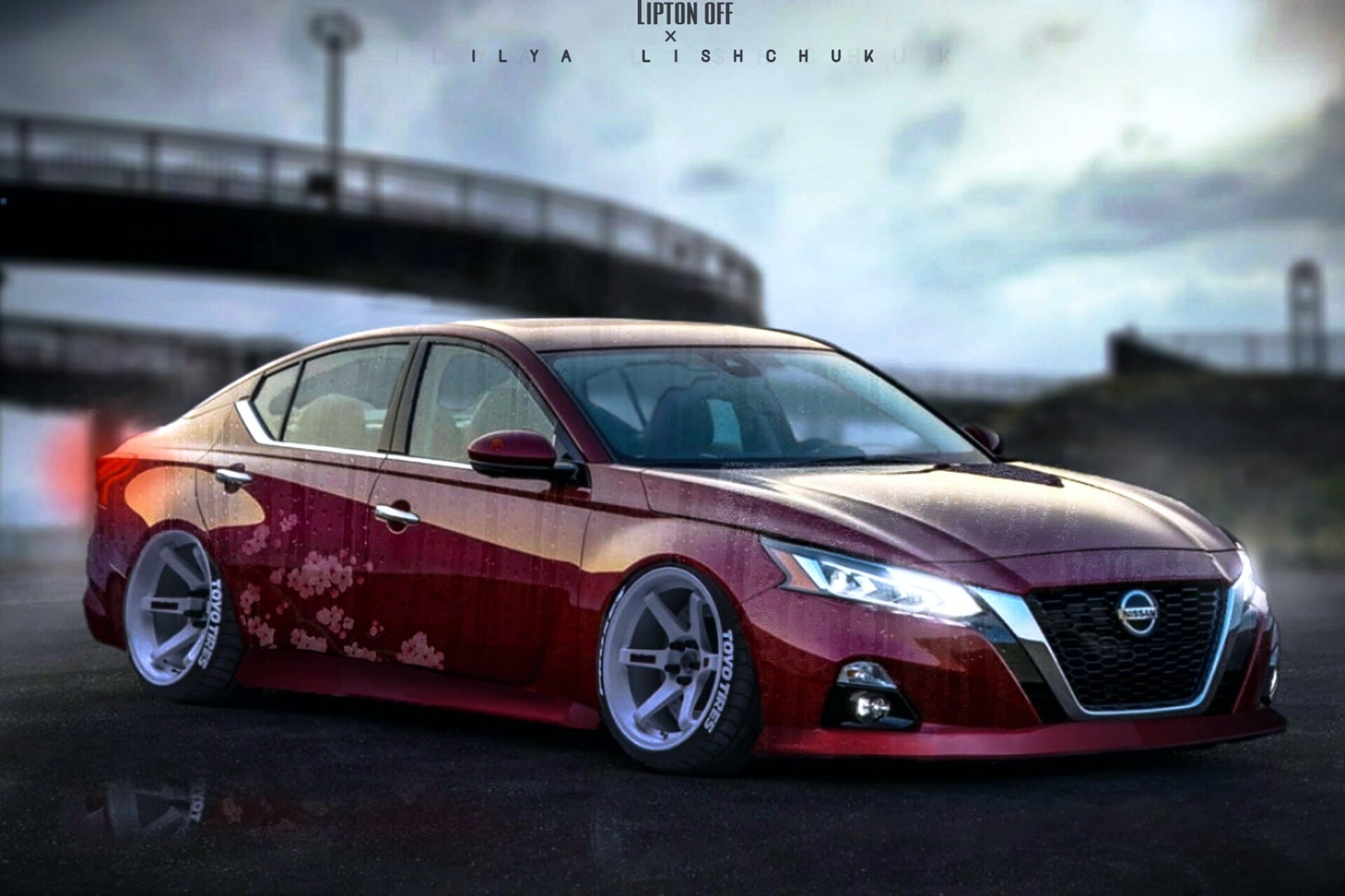 ArtStation - Nissan Altima Samurai