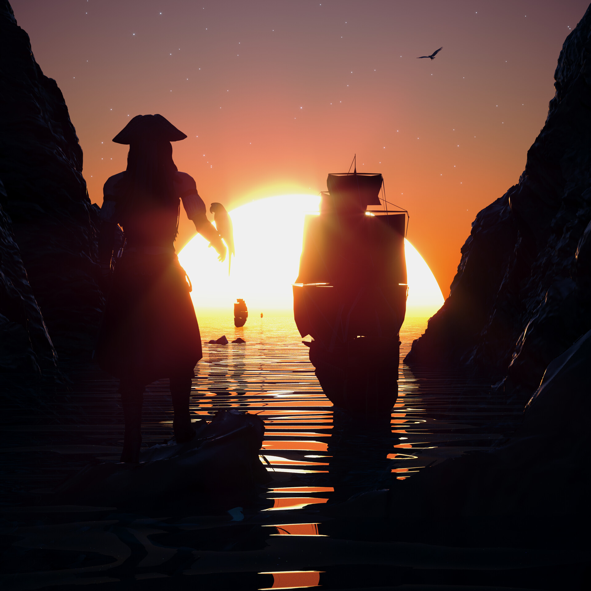 ArtStation - A Pirates Life