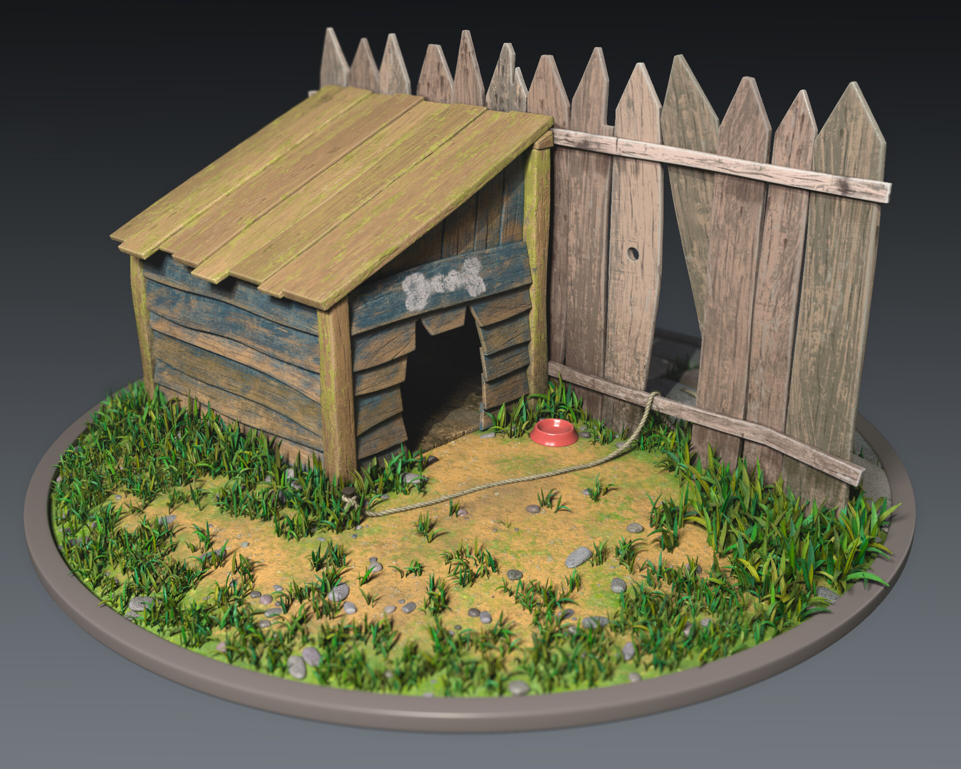 ArtStation - Dog house