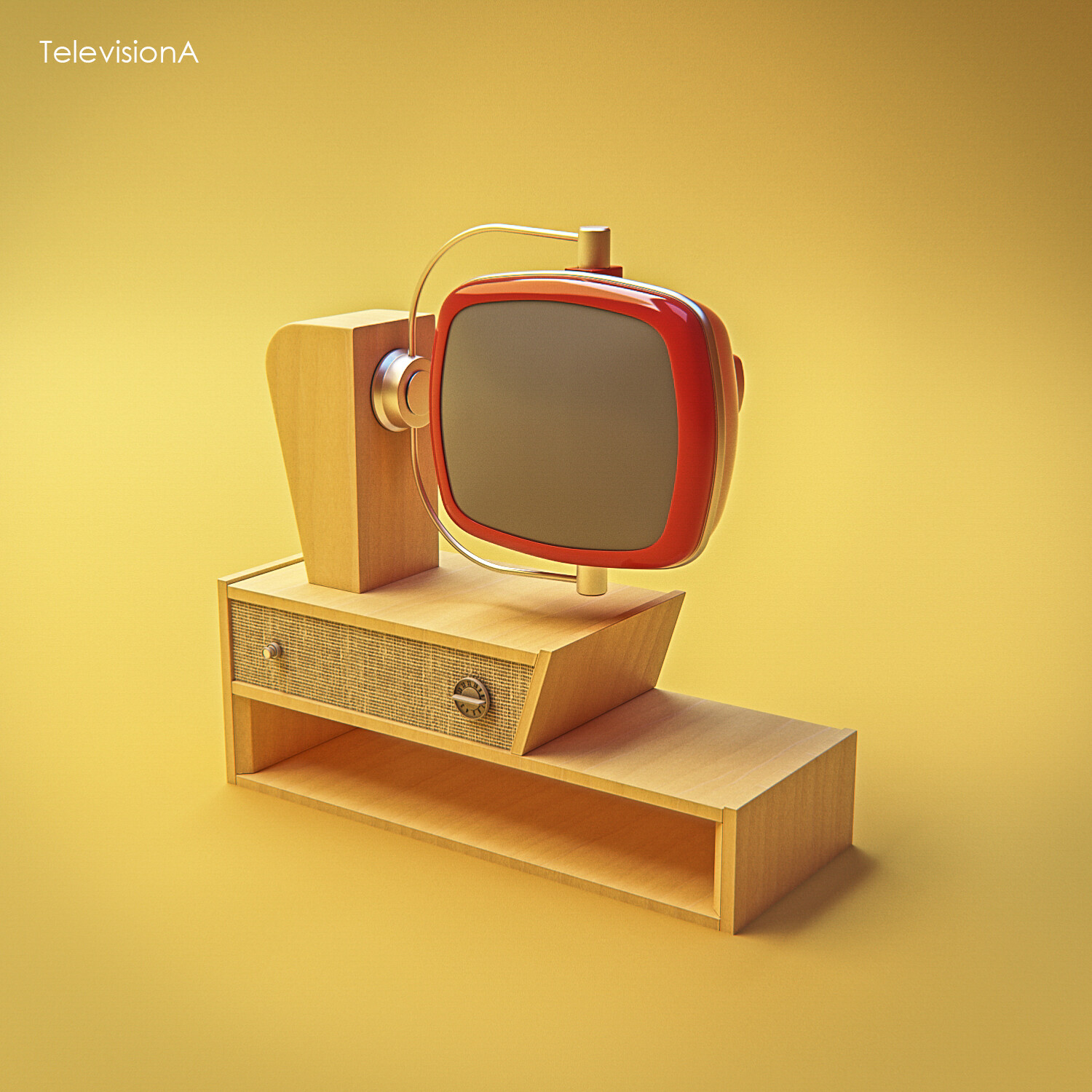 ArtStation - Mid Century Furniture - Rival 3D work