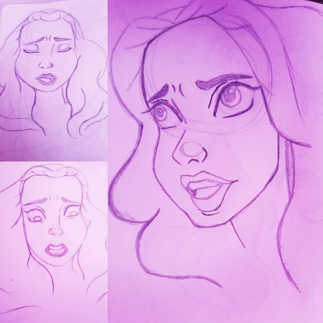 Drawing Disney Facial Expressions