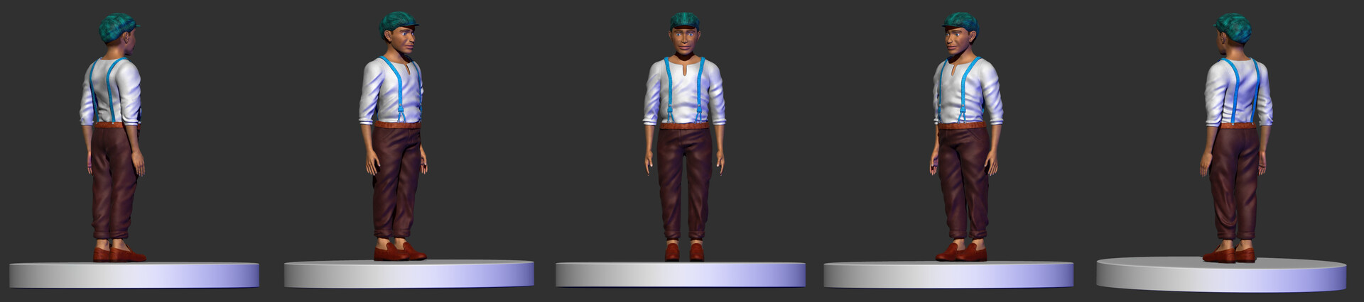 ArtStation - poly paint