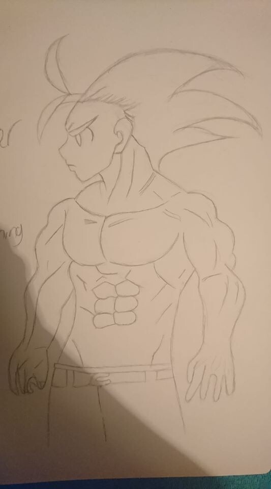 ArtStation - A sketch i made of Zeldris from Seven Deadly Sins